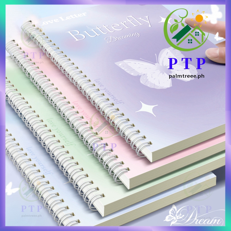 【COD】1PCS-A5 60 Sheets Fashion Cover Coil Notebook Hardbound Spiral ...