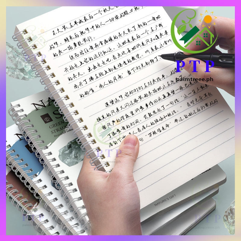【Fast Delivery】1PCS-A5 Spiral Spring Notebook 60 Sheets Aesthetic ...