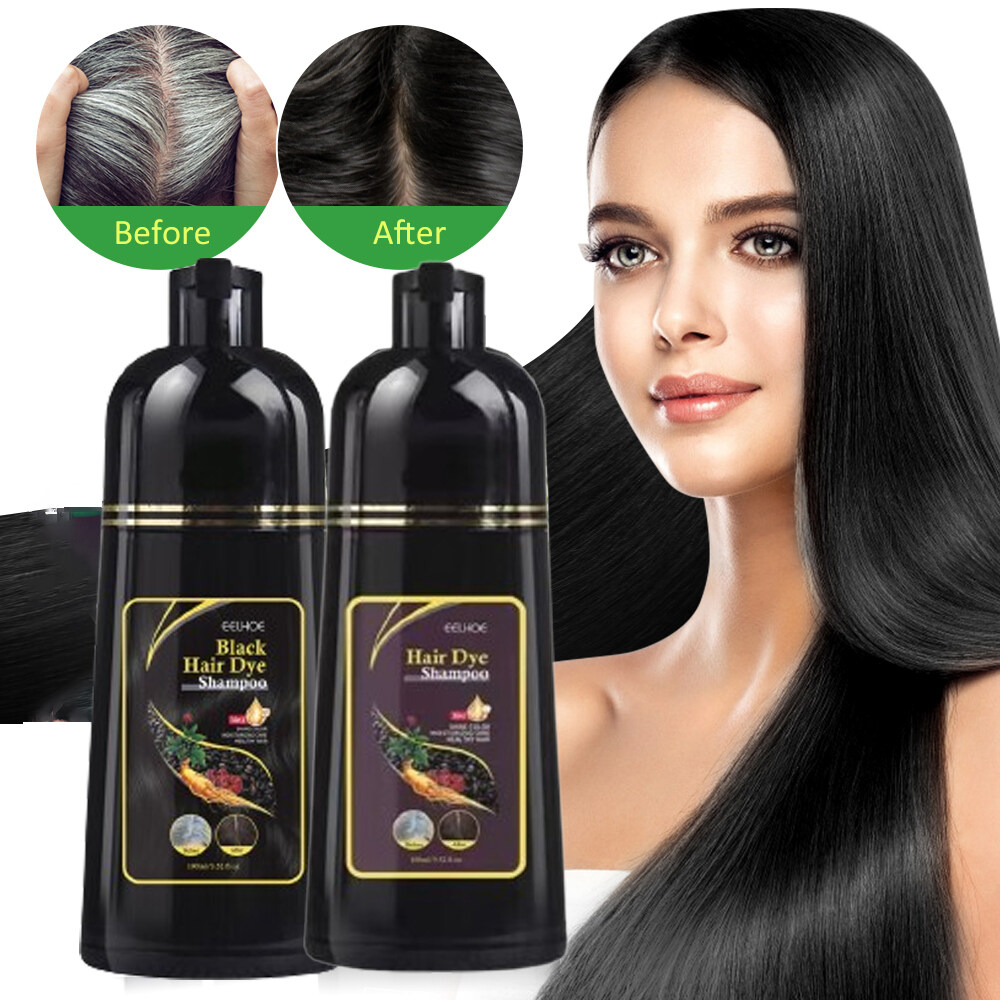Blackening Anti-Hair Loss Shampoo Nourishment for Thicker, Fuller, Jet ...