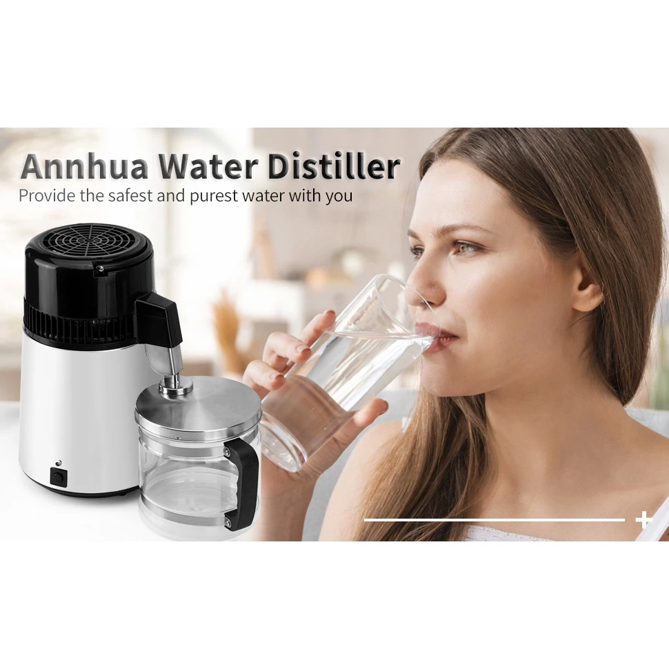 【In Stock】 4L Water Distiller Pure Water Filter Stainless Steel ...