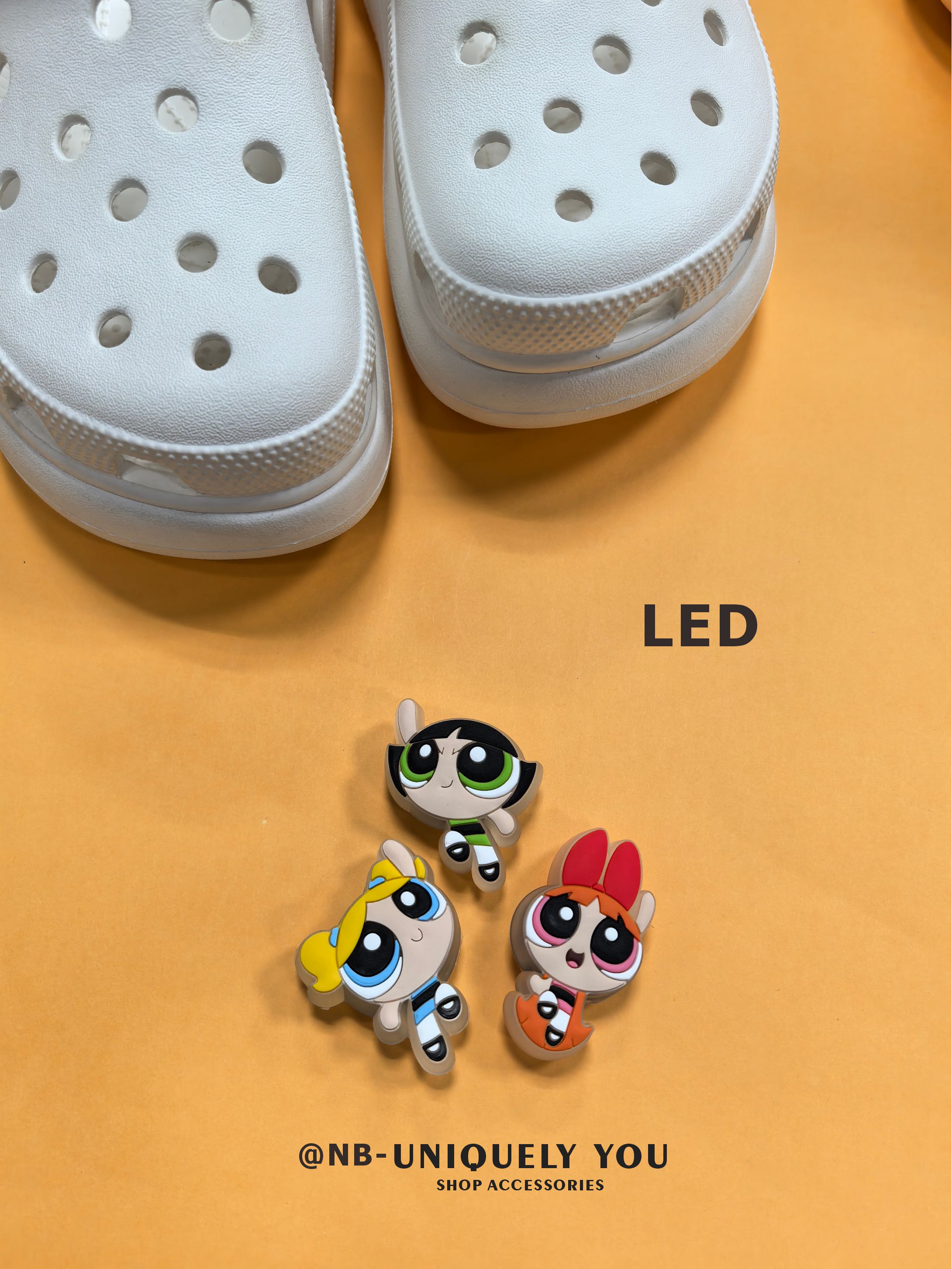 NEW Jibbitz for crocs Jibbits set jibbitz chamrs accessories 100% ...