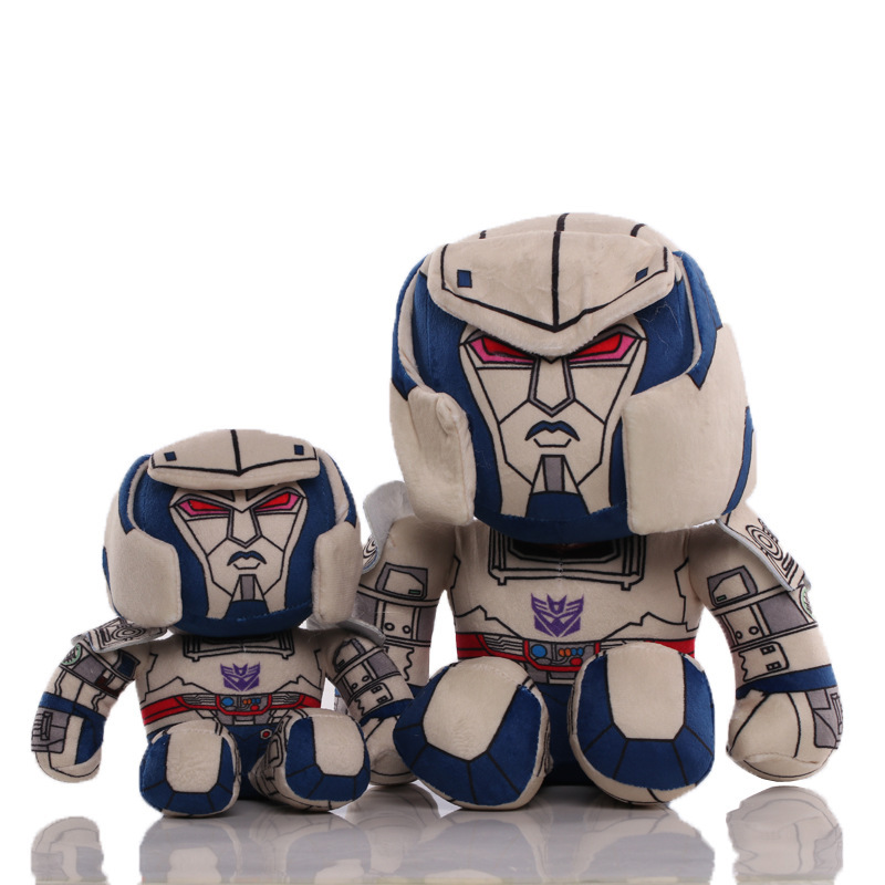 1Pcs 20-28cm Anime Transformers Plush Toys Megatron Soundwave Optimus ...