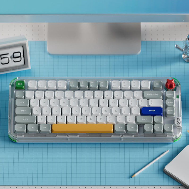 nuphy Kick75 Wireless Low Profile Mechanical Keyboard with Volume ...