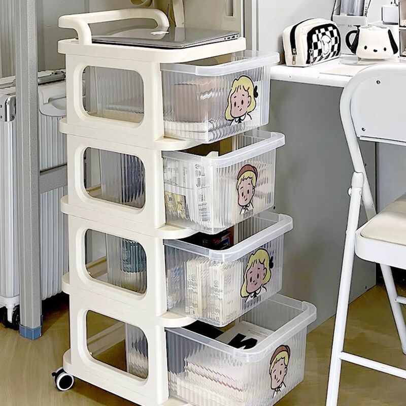 Multi-layer Storage Drawer Trolley Cart Organizer Moving Organizer ...