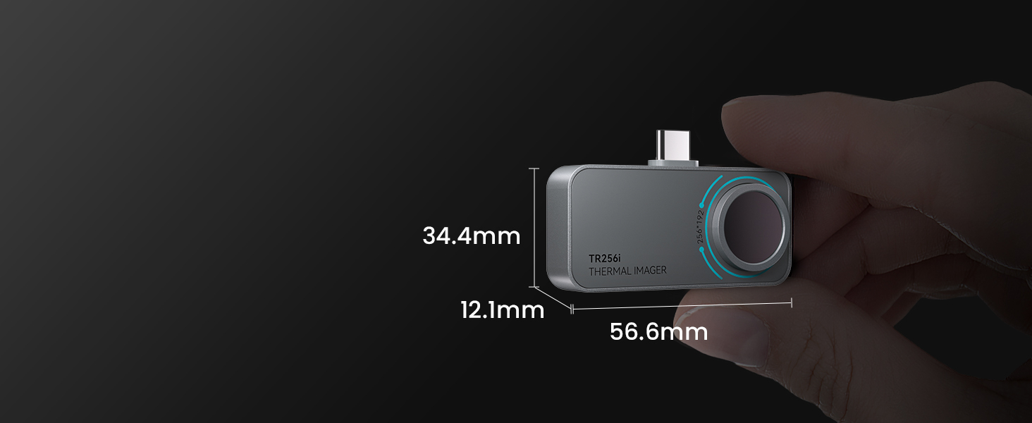 MiLESEEY TR256i Thermal Imaging Camera USB Type-C OTG for Android ...