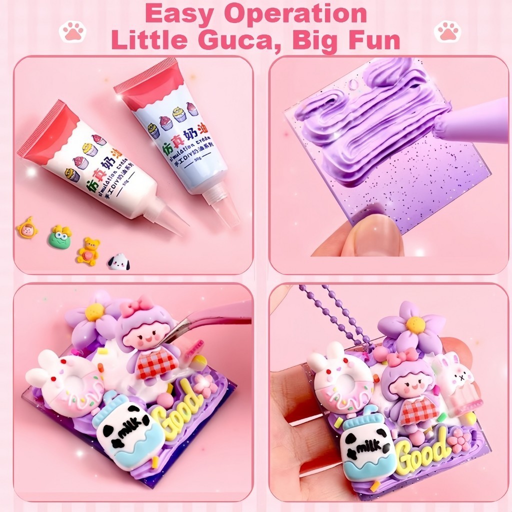 Ready Stock☚Guka Set 522Pcs Kids Toys Diy Keychain Girls Toys Handmade ...