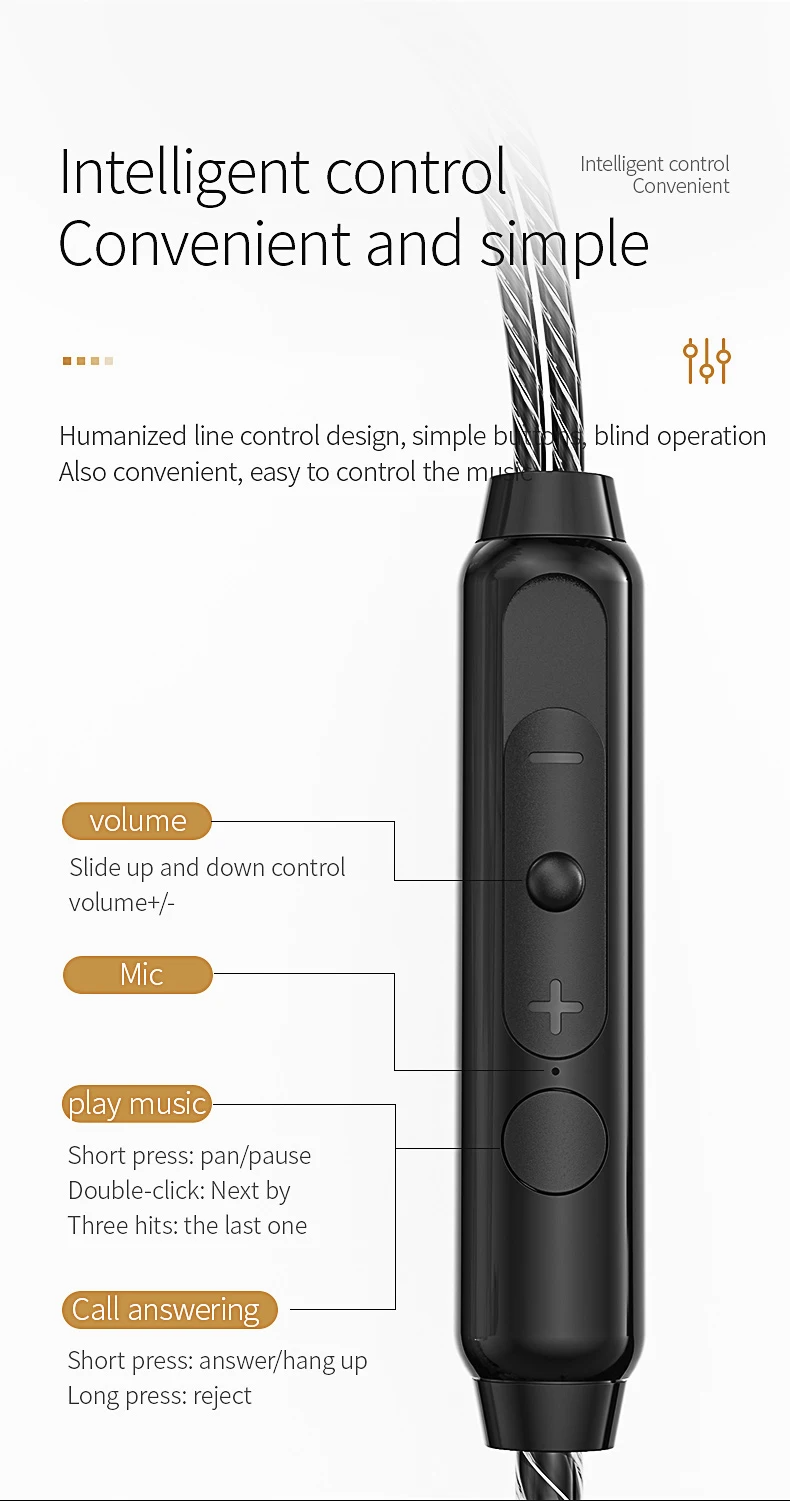 X6 Earbuds Deep Bass Dynamic Gaming Earphones With Mic 3.5mm Stereo ...