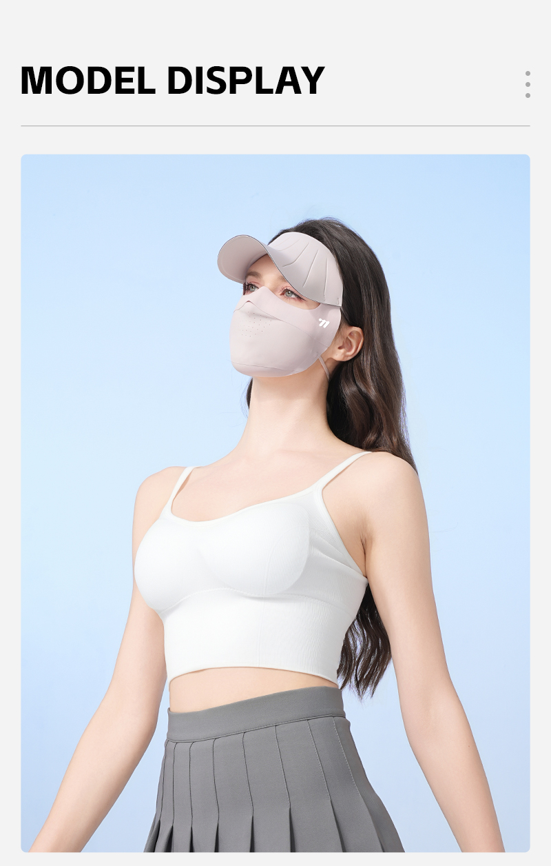 WEST BIKING Sunscreen Mask Bike Full Face Mask Anti-Ultraviolet ...