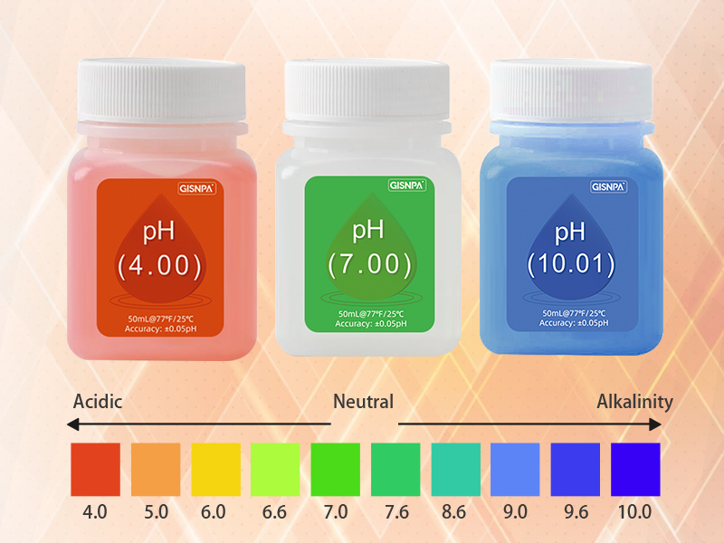 YAGO PH Calibration Solution TDS EC ORP Salinity pH Buffer Solutions - Lab Grade pH4.00/7.00/10 ...