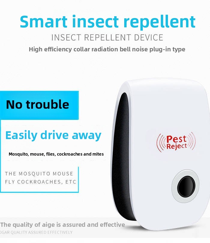 Set of Ultrasonic Electronics Mouse Buster, Rat Destroyer, High Power ...