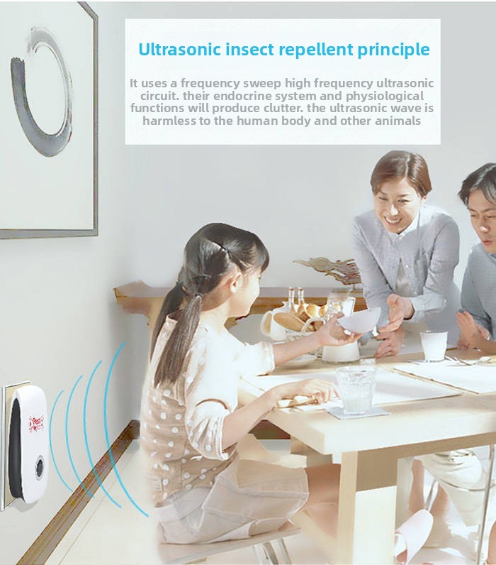 Set of Ultrasonic Electronics Mouse Buster, Rat Destroyer, High Power ...