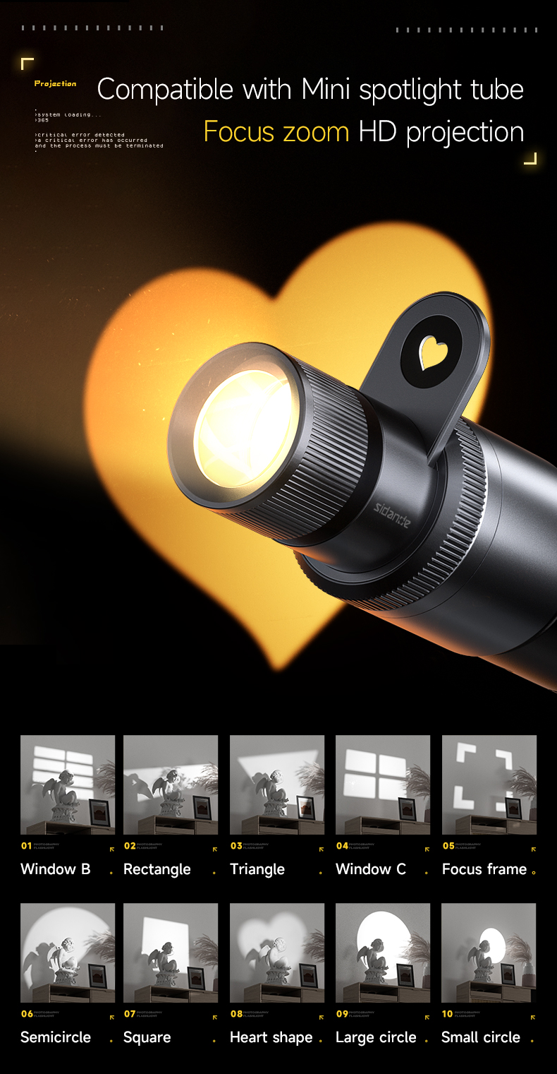 PHOTOOLEX 12W Photography Flashlight Pro Set Full Color Adjustable ...