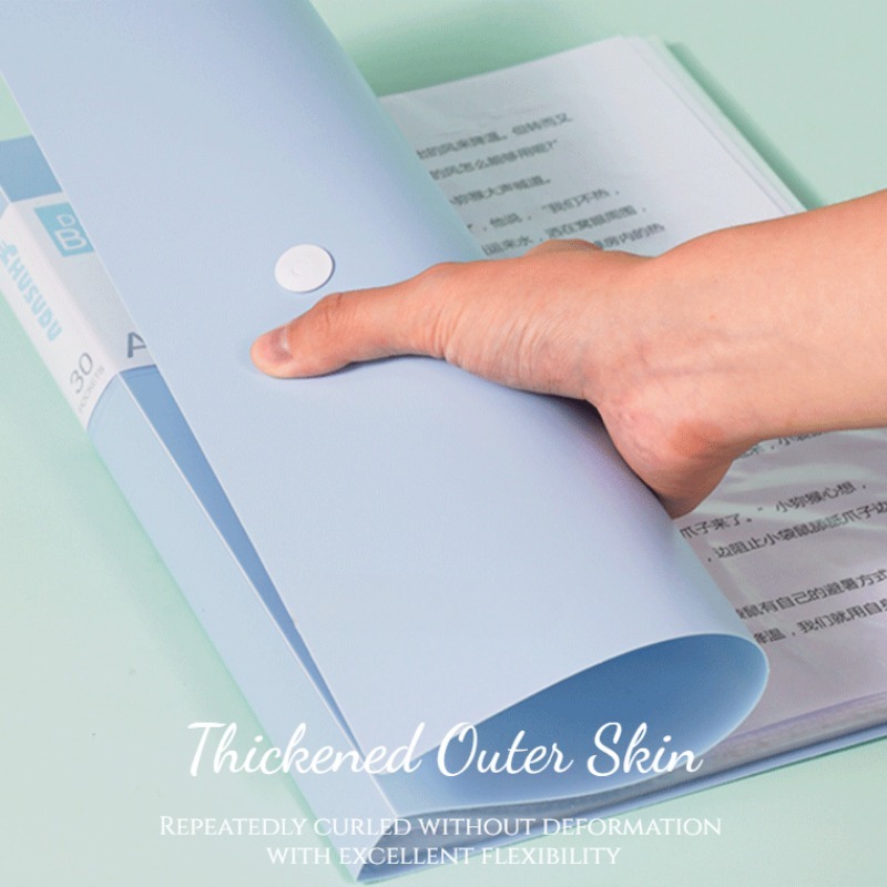 Clear Book Long File Organizer Document Organizer Clear Folder ...