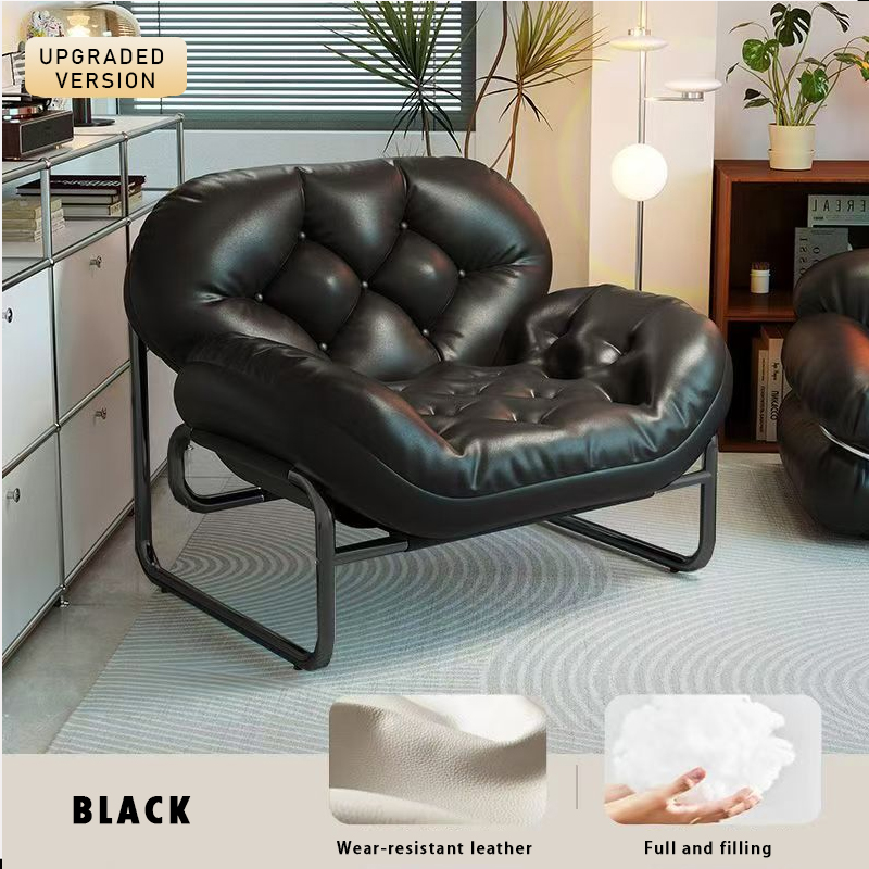 Living room single sofa chair light luxury lazy person sofa nesting ...