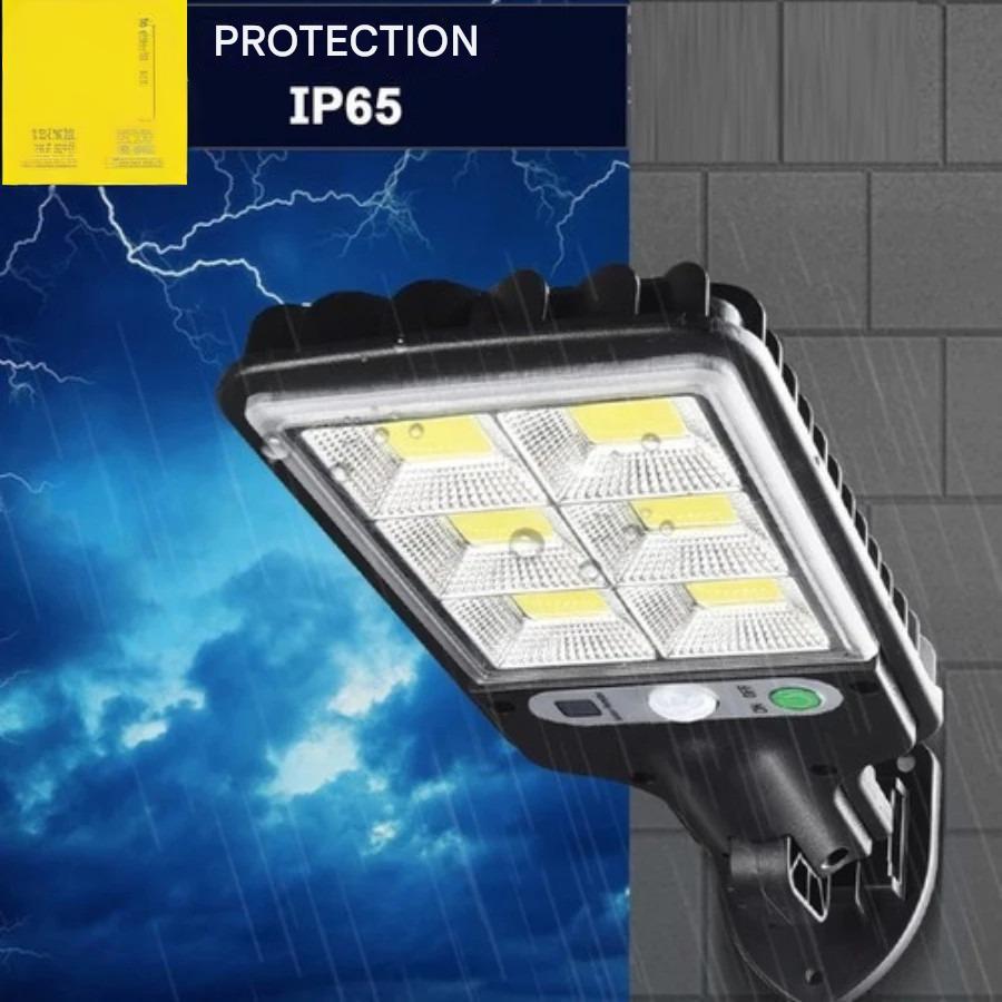 21W LED Solar Street Light Remote Control Waterproof Garden Automatic ...