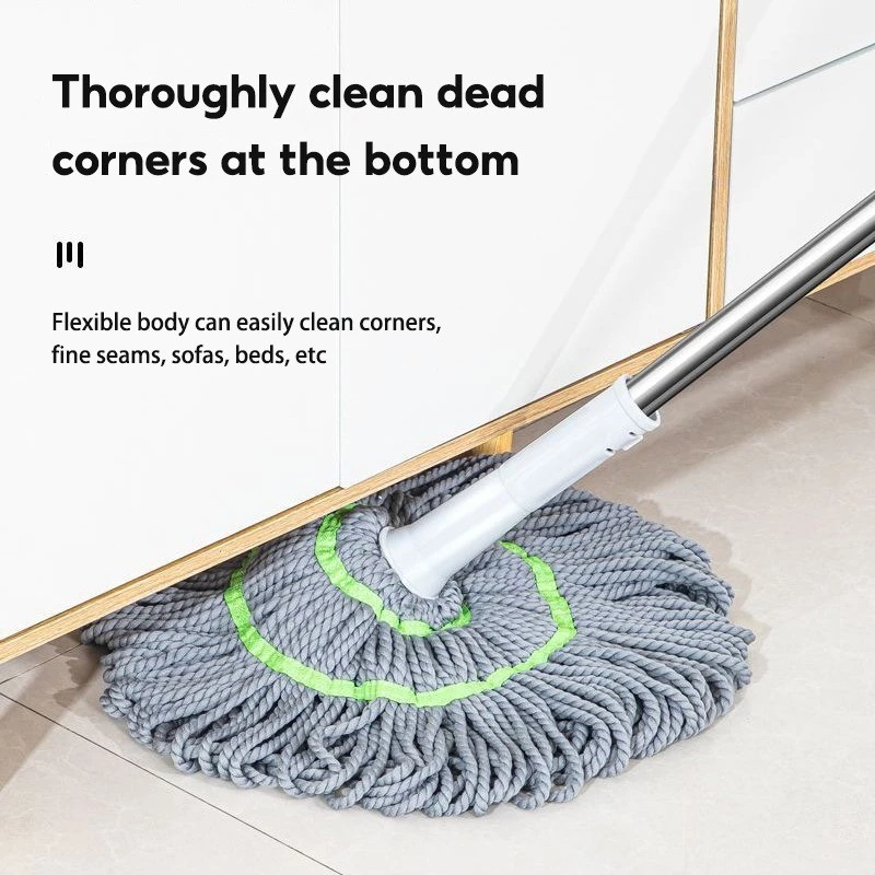 1 CHOISE 360° Spin Mop With Spinner Rorating Easy Map Floor Cleaning ...