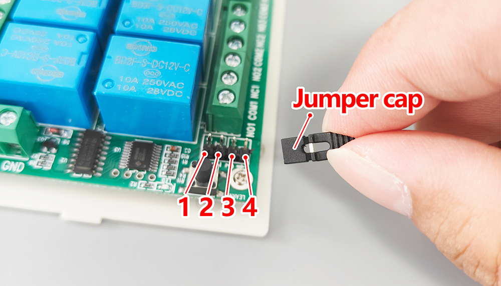 8 channel RF 433MHz Wireless remote control switch ,8 Way DC 12V 10A ...