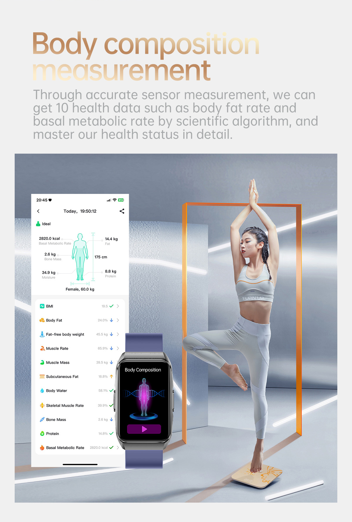 2025 New AI Diagnosis Smart Watch Blood Lipids Uric Acid Body ...