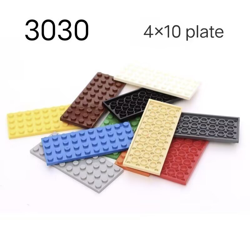 DIY Small Particle Assembled Building Blocks 4x10 Basic Thin Board ...