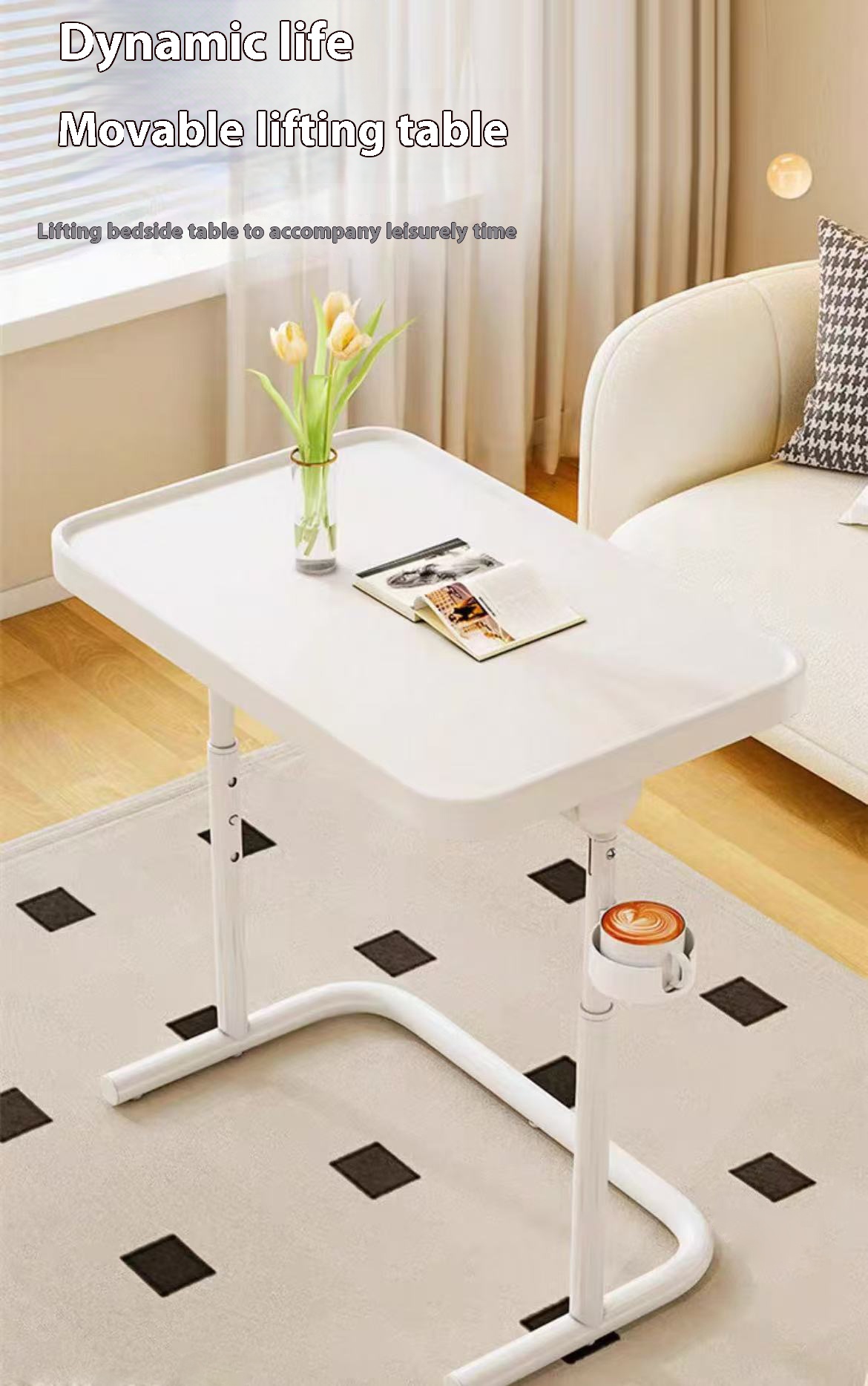 Ikea The Same Style Computer Table Adjustable Laptop Table Sofa Side ...