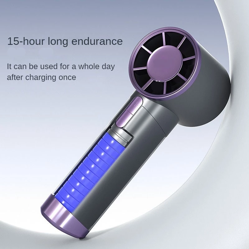 NSS High Speed Turbo Fan Portable Mini Cooling Handy Fan Rechargeable ...