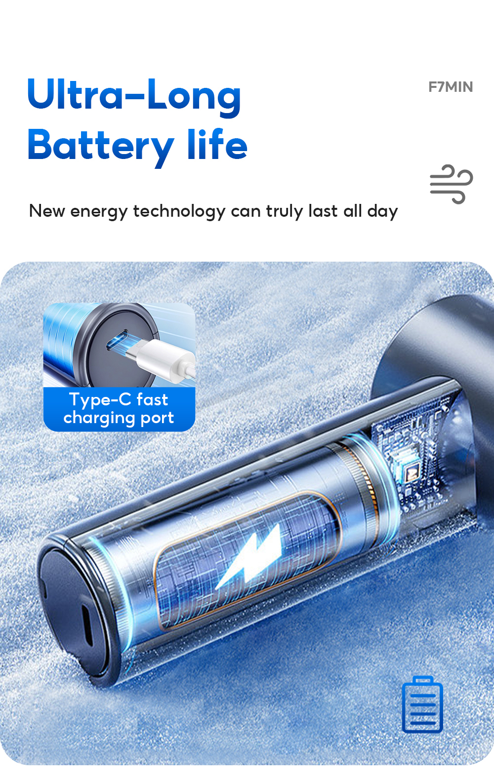 【Free Gift】JAMAY Fan Portable 3000mAh Battery High Speed kipas Mini Fan ...