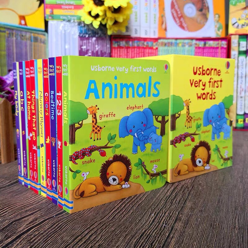 COD Usborne very first words usborne books box set of 10 boardbook ...