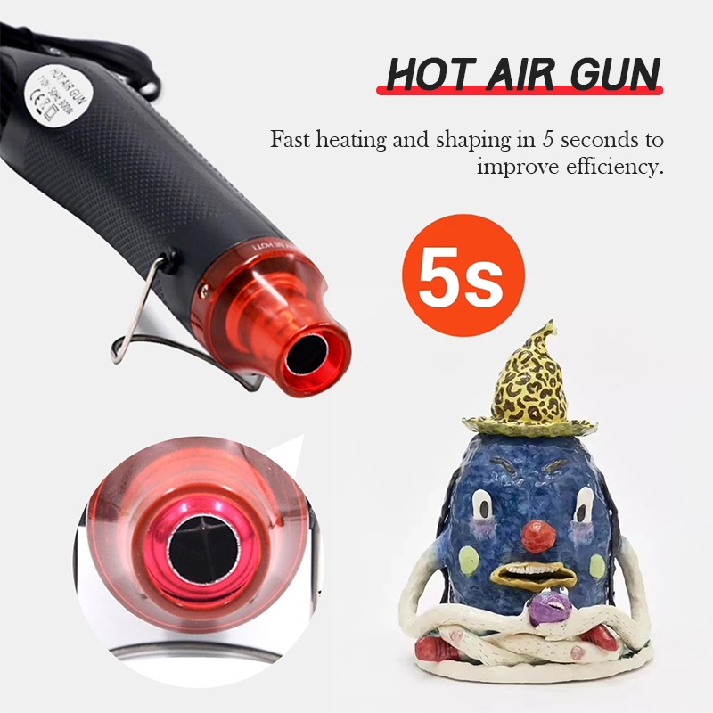 Electric DIY Mini Hot Air Portable Heat Gun Hand Tool For Heat Tool and ...