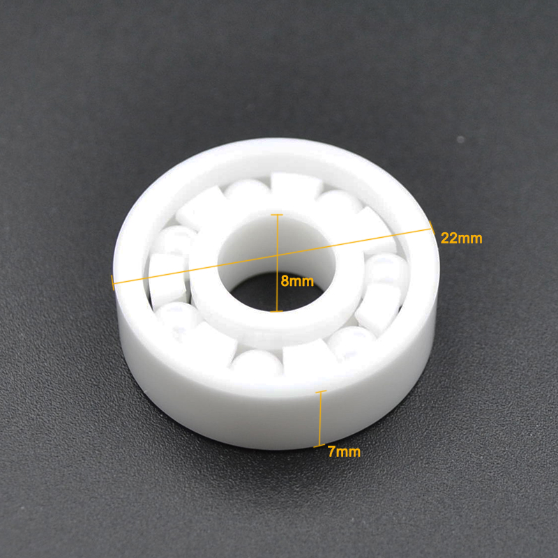 Full Ceramic Small Bearings Inner Diameter 2mm 3mm 4mm 5mm 6mm 7mm 8mm ...