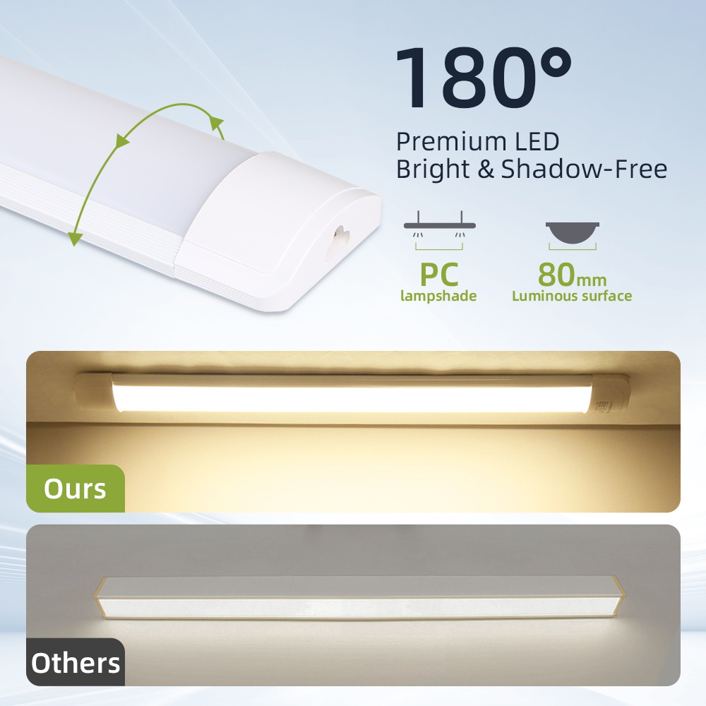 Led Tube Light Fluorescent Lamp Desk Table Lamp 3 Colors Dimming 30/50 ...