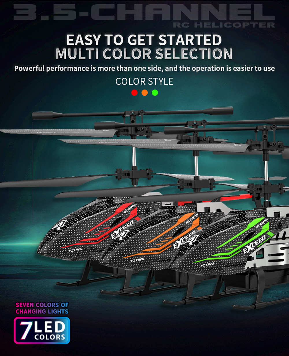 J28 3.5 Channel RC Helicopter Aircraft Hover at a Fixed Height Remote ...