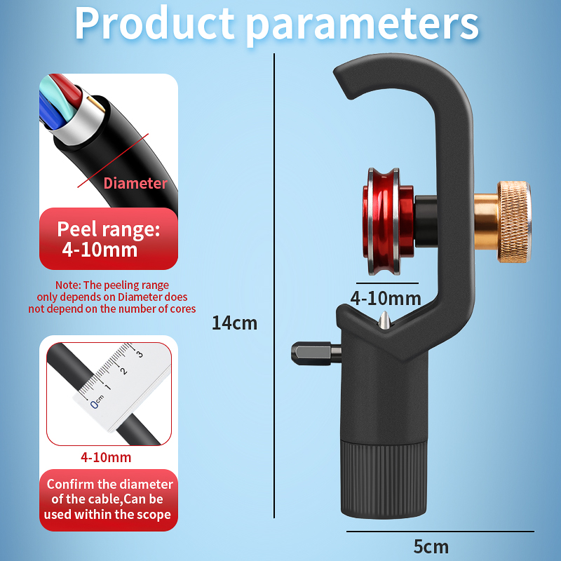 3pcs Armored cable stripper longitudinal transverse cable opener ...