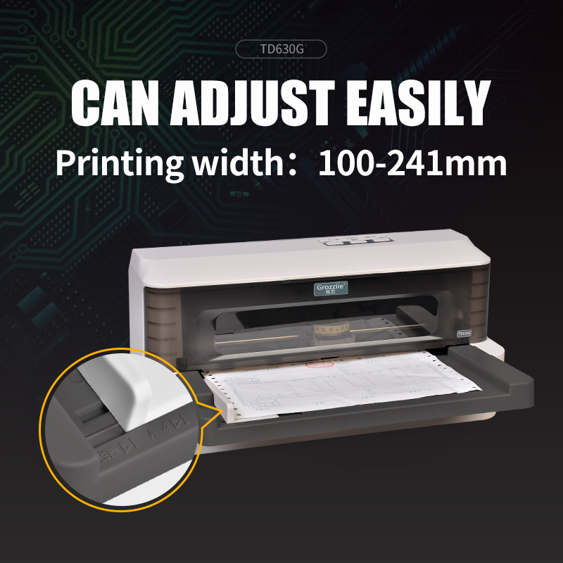 Dot Matrix Printer | Wifi, Bluetooth, USB Printing | 1+5 Copies Carbon ...