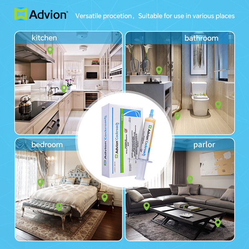 Advion Cockroach Gel Bait, 30g, 1 Plunger and 1Tip, German Roach Insect ...