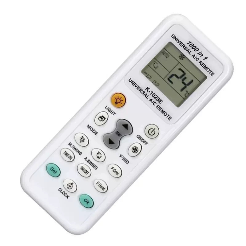 Universal Remote Aircond Universal Control Air Conditioning One Click ...