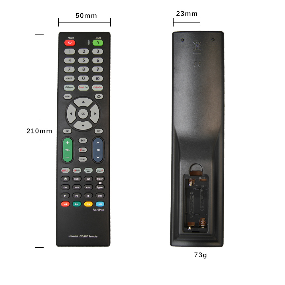 Universal Remote Control RM-014S With Netflix/YouTube Buttons for Most TVs | Shopee Philippines