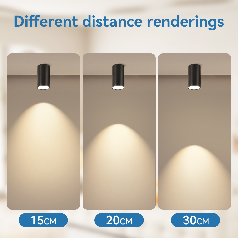 Replacable Bulb Tri-color Downlight Ceiling Light Gu10 Spotlight Pin ...