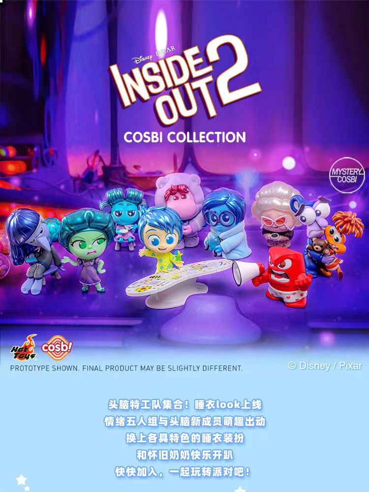 ZW [Genuine Product] Hottoys Brain Agent Team v2 COSBI Pajamas Q ...