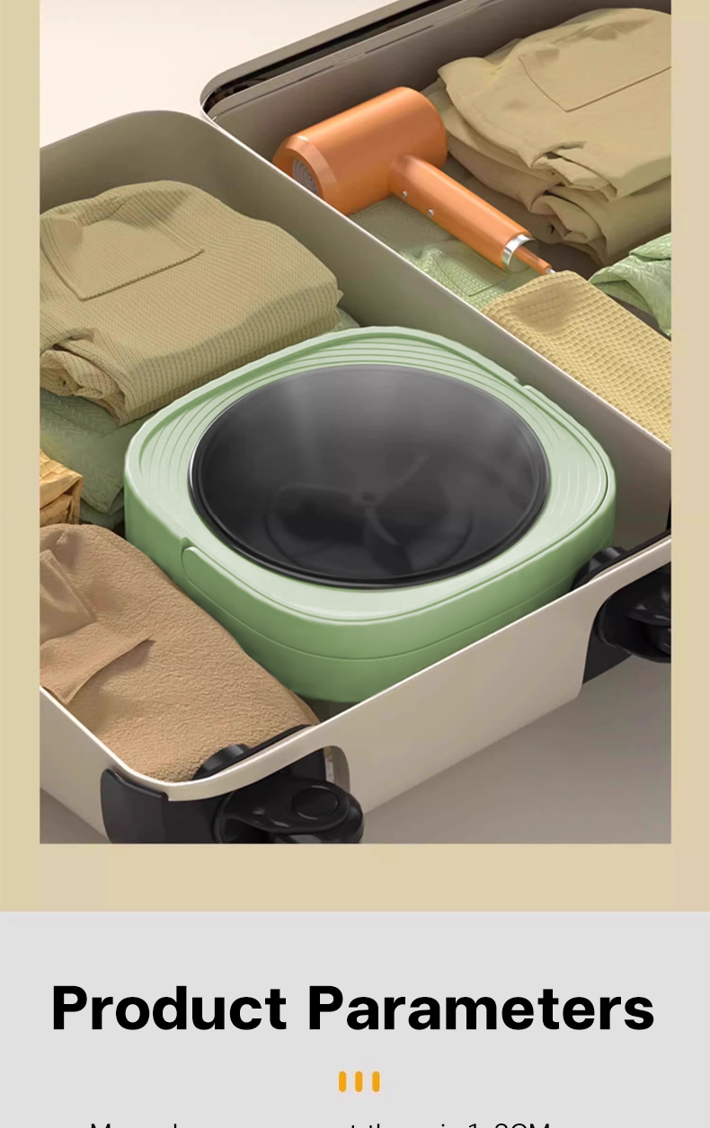 portable washing machine large capacity folding washing machine mini ...