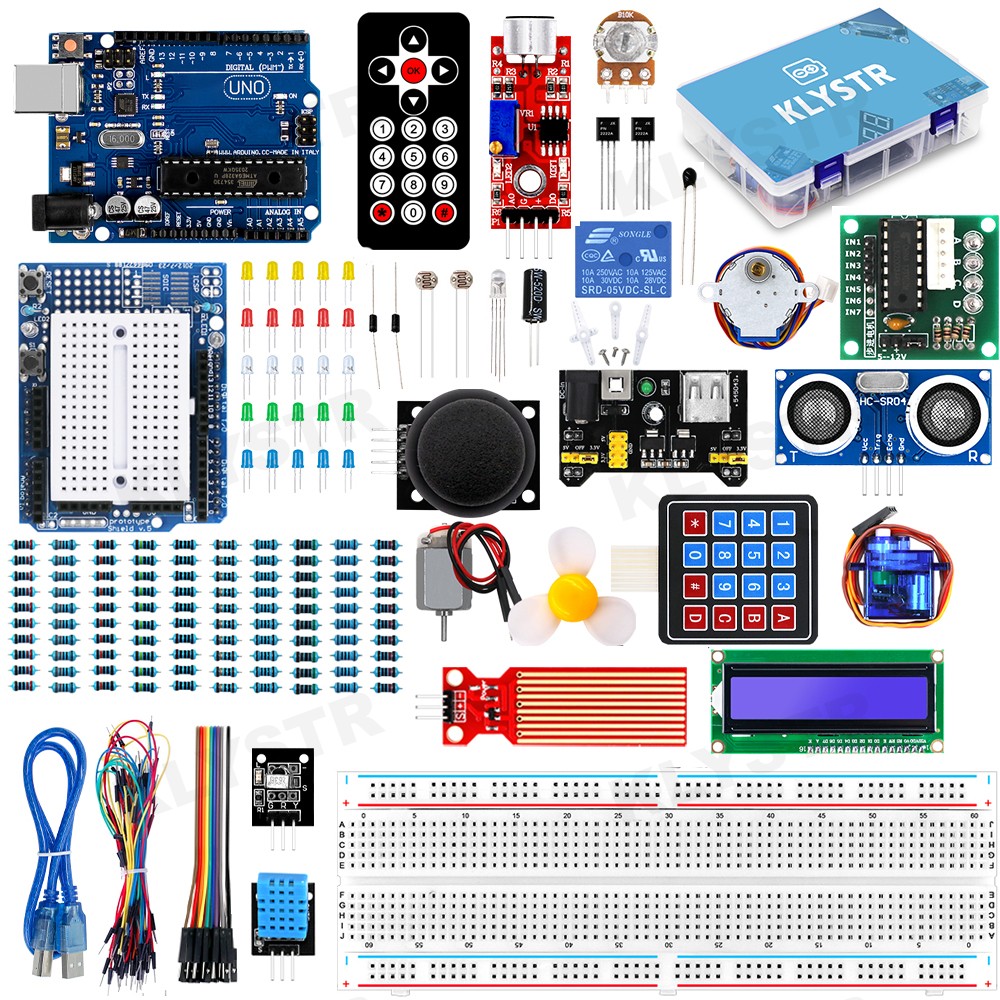 UNO R3 Project Super Starter Kit for Arduino UNO R3 with Tutorial Compatible with Arduino IDE ...