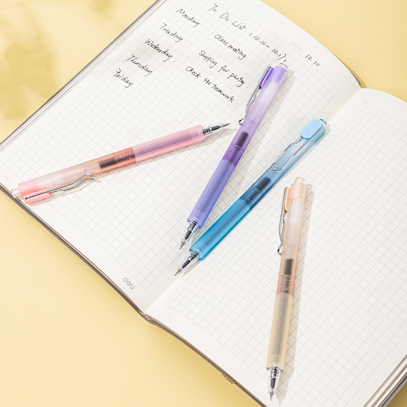 Deli Scented Gel Pen Fragrance Press Pen Neutral Pen 0.5mm ST Head ...
