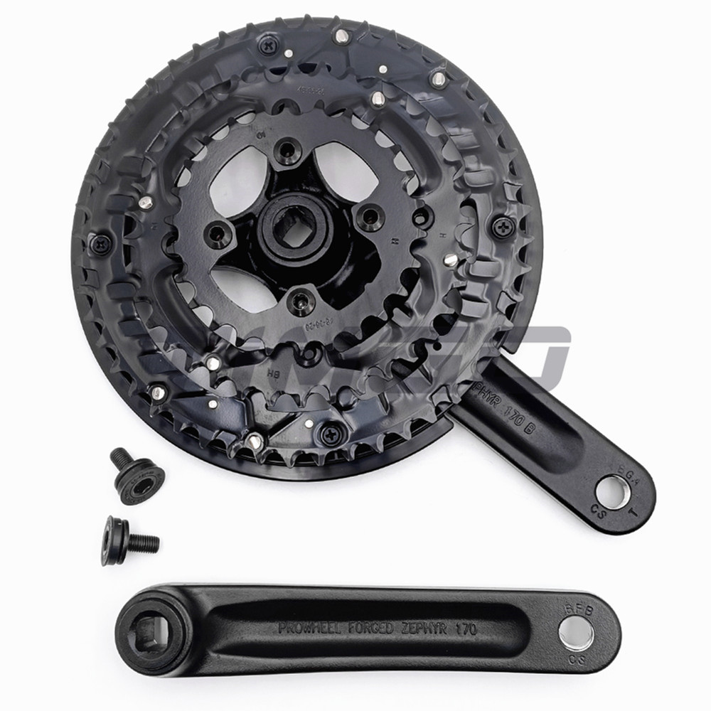 Prowheel ZEPHYR MTB Bike 3x9 Speed Triple Crankset Square Taper 48-36 ...