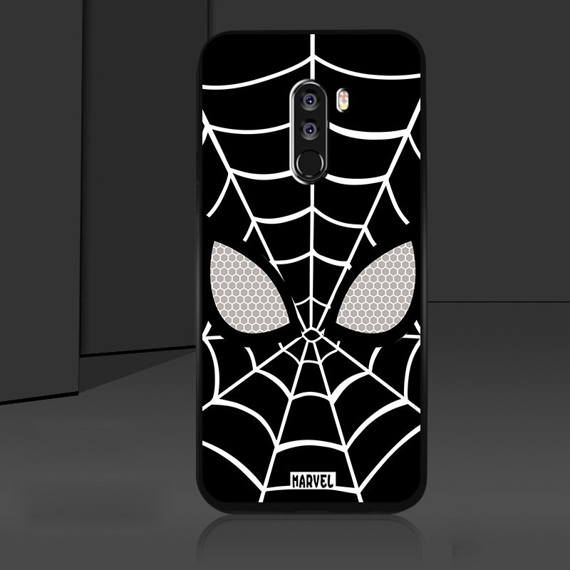 Black Soft Casing For Xiaomi poco F1 Anti-Scratch Camera Protection ...