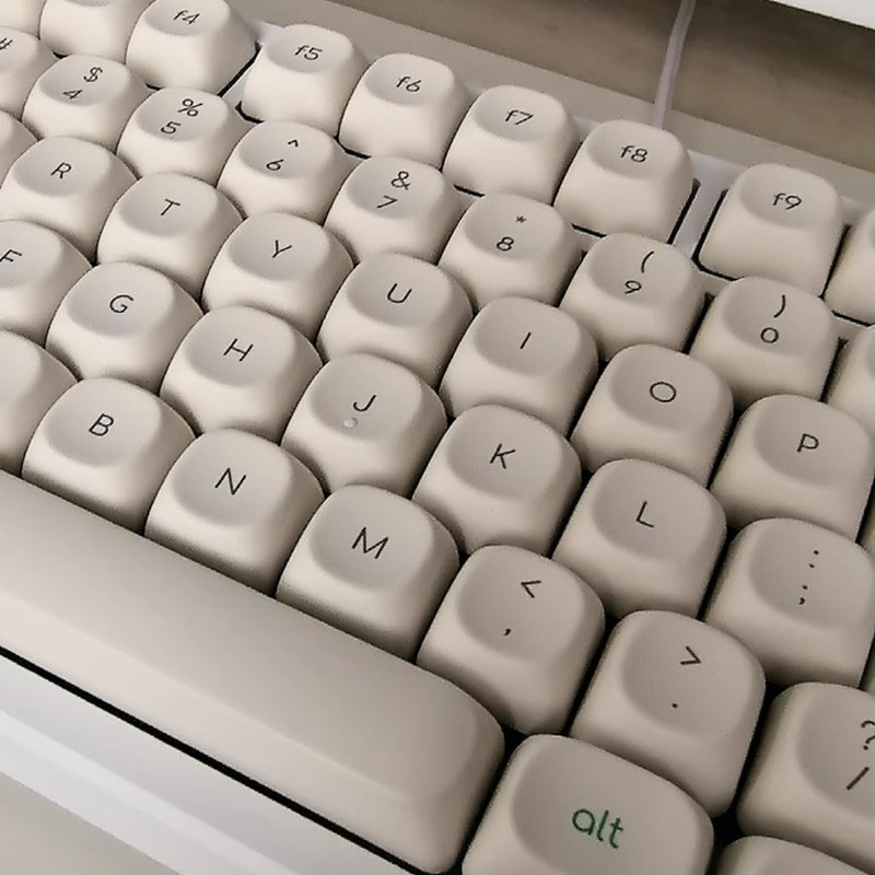 Minimalist Fruit Keycap MOA Profile 124 Keys PBT Dye Sublimation Round ...