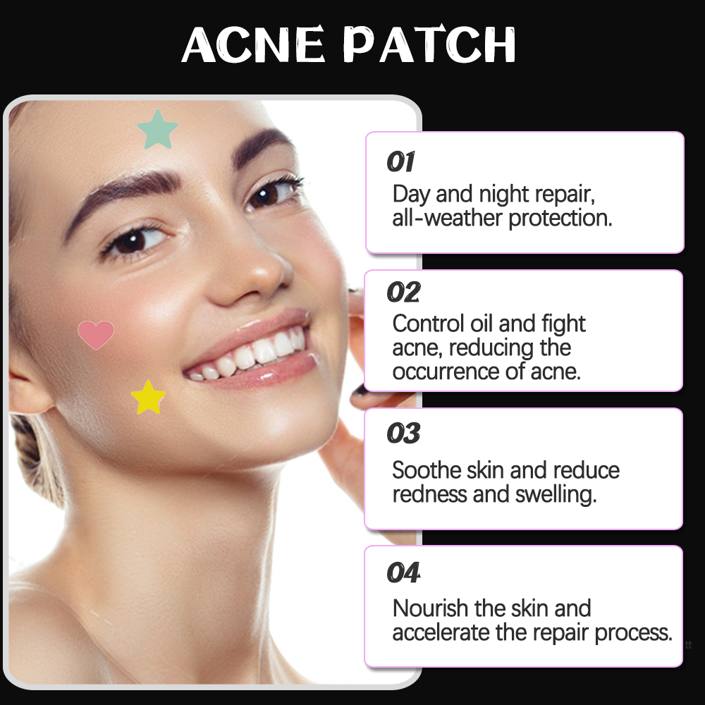 400Pcs Pimple Patches for Face, Hydrocolloid Acne Patches Zit Patches for Face, Covering Zits ...