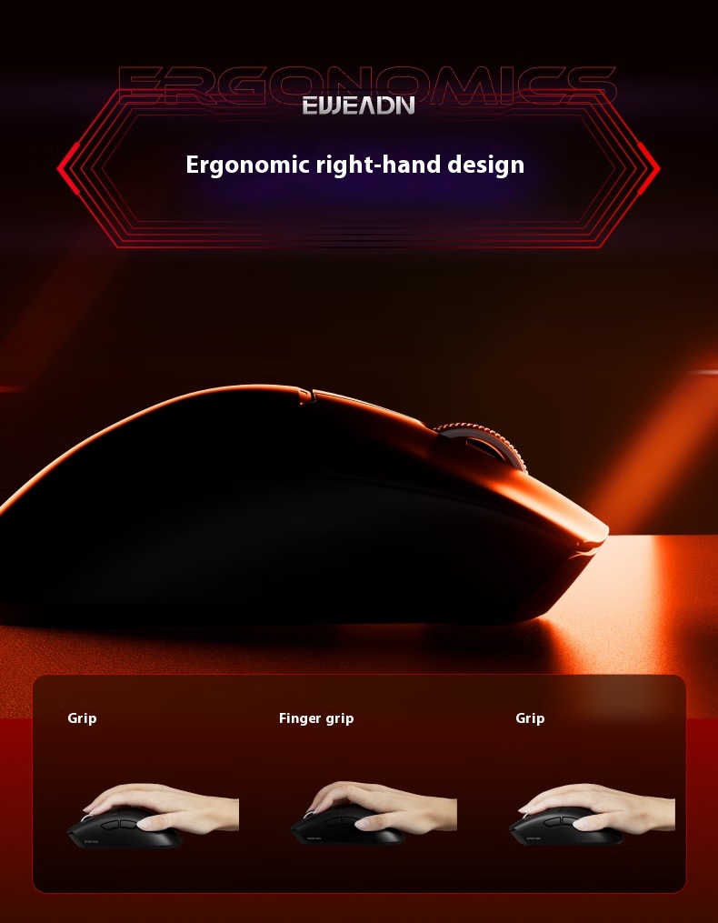 EWEADN A5 Wireless Mouse PAW3395 Lightweight Three Mode Game Mouse ...