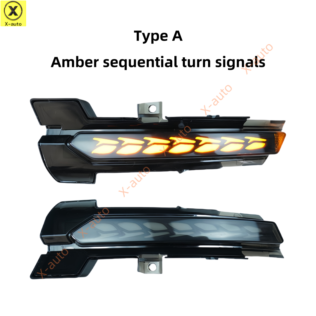 Side View Mirror LED Sequential Turn Signal Lights Compatible with ...