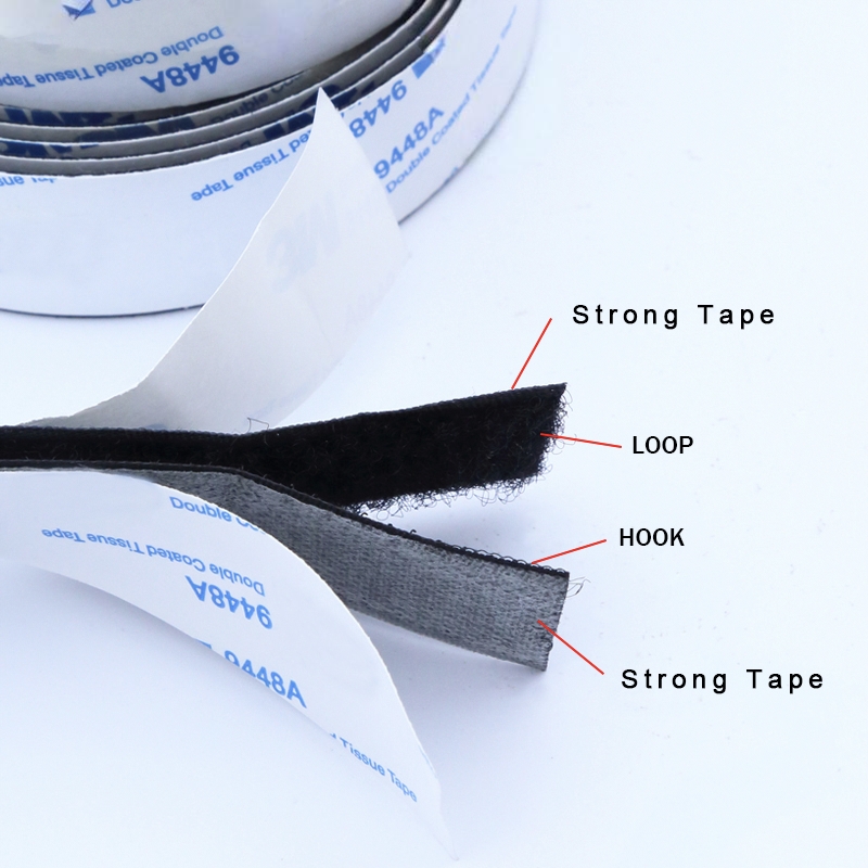 Self-Adhesive Velcro Tape - Versatile Hook and Loop Fastener for Home ...