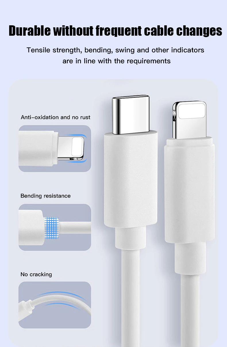 KKSKY PD20W Charger Sets Type-c Fast Charger Power Adapter Cable for ...