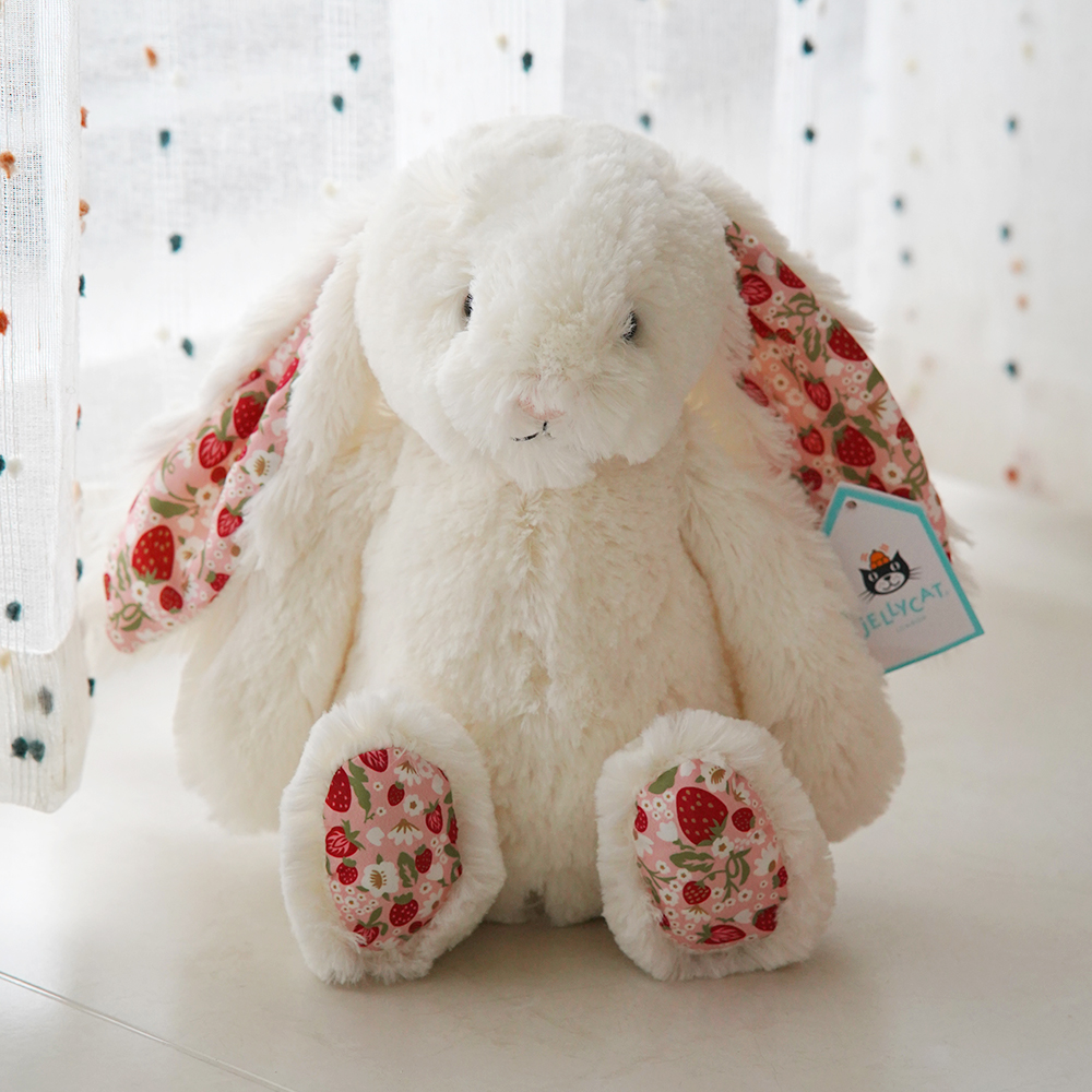28CM Fluffy Bonnie Stuffed Easter Bunny Soft Cute Rabbit Plushies ...